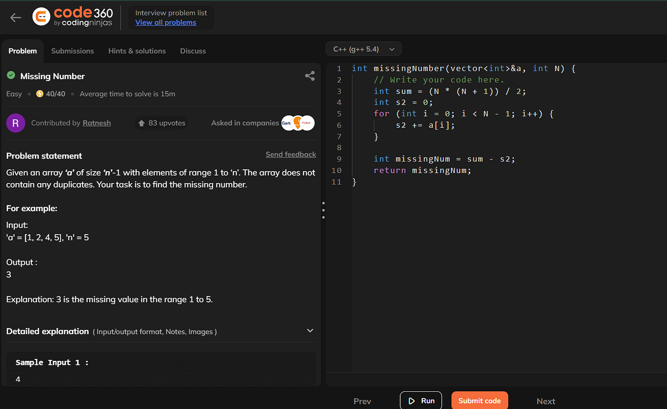 Week 2, Day-5 Journal: Competitive Programming | by Parul Chauhan | Oct, 2024 | Medium