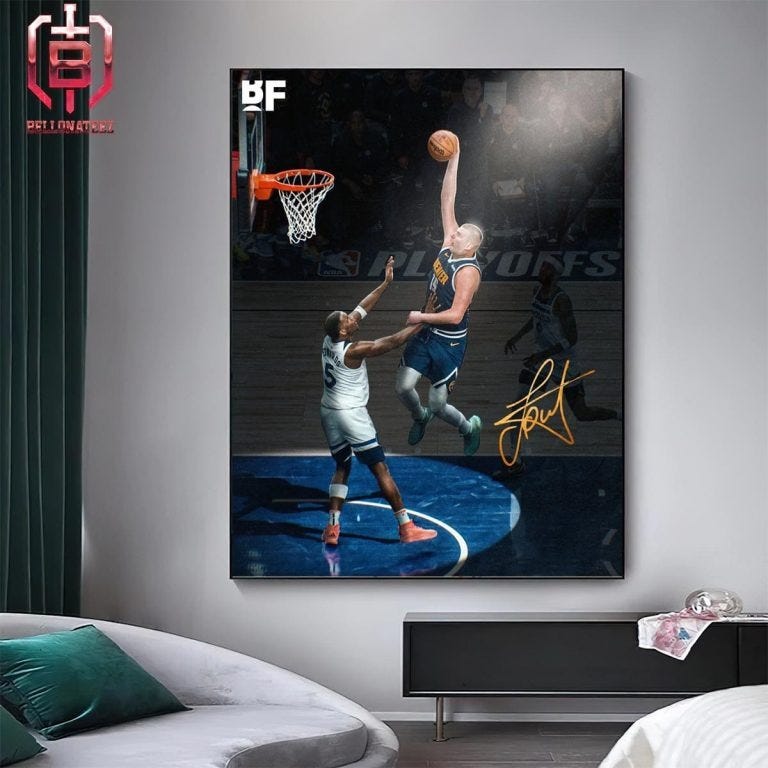 Nikola Jokic Threw Poster Dunk Over Anthony Edwards Game 4 NBA Playoffs ...