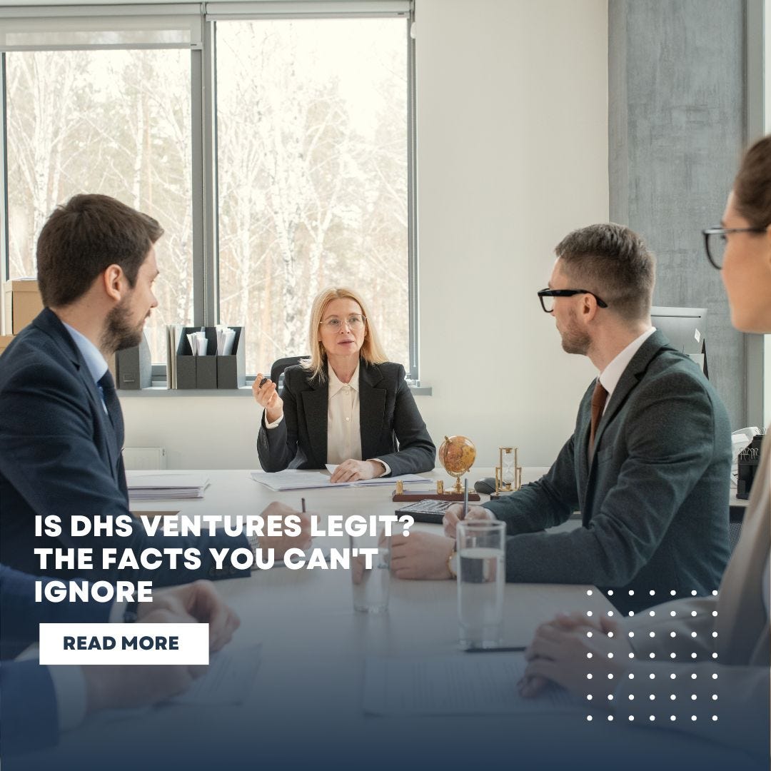 The Truth Behind DHS Ventures: Is It Legit? | by Fernando Aguirre | Medium