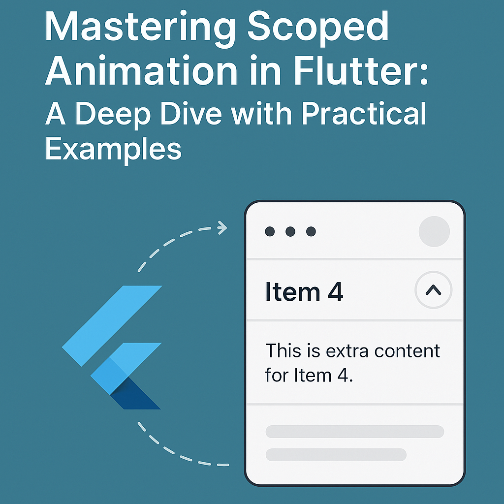 Flutter Animation: What is the difference between explicit and implicit animation? | by Blup ...