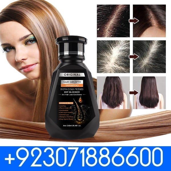 Hair Growth Essential Oil Biotin Cold-pressed Shampoo In Karachi ...
