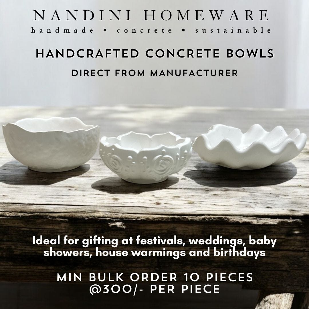Sustainable Luxury in Every Handcrafted Bowl — The Nandini Homeware ...