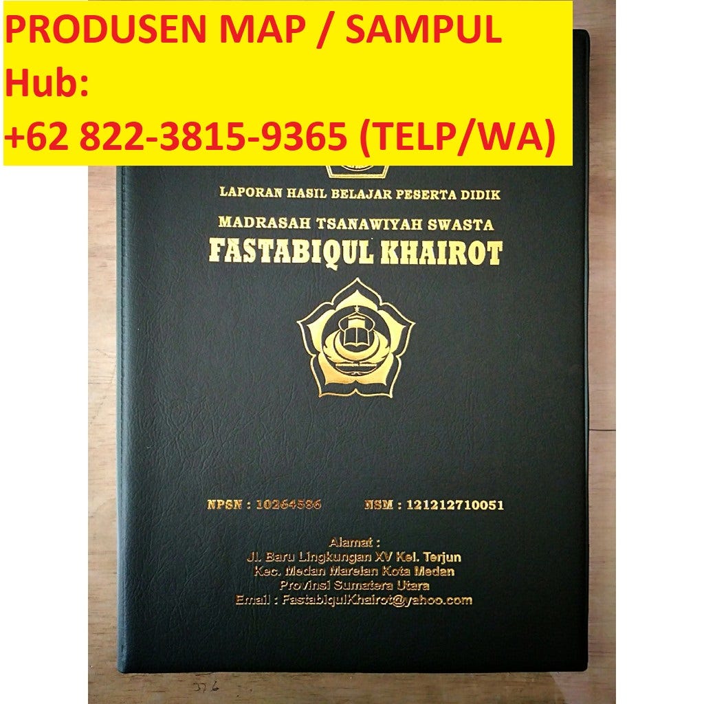 Cetak Map Raport +62 822–3815–9365 | by Cetak Sampul Raport | Medium
