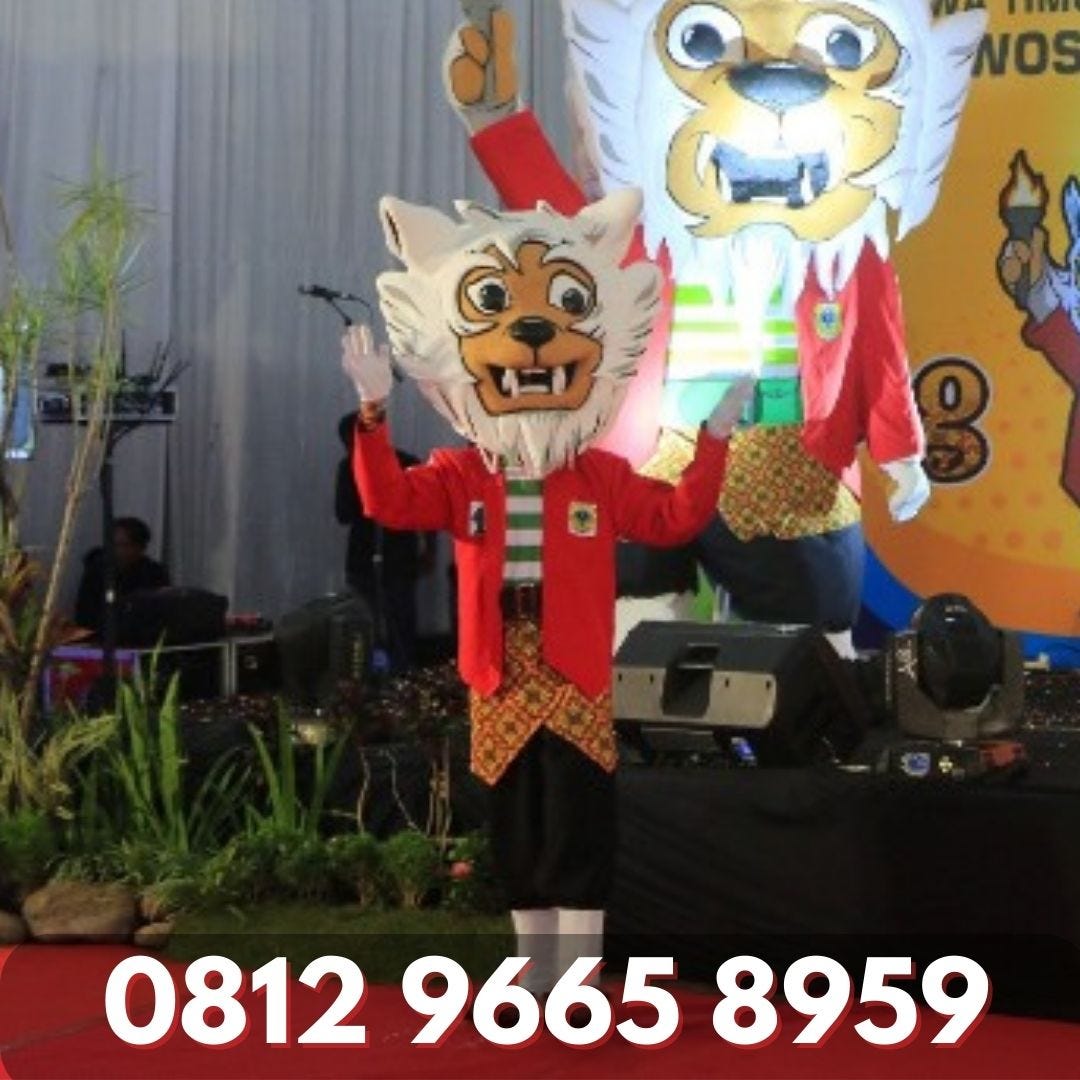 0812–9665–8959 Jasa Pembuatan Kostum Maskot KPU Bangka Belitung Untuk ...