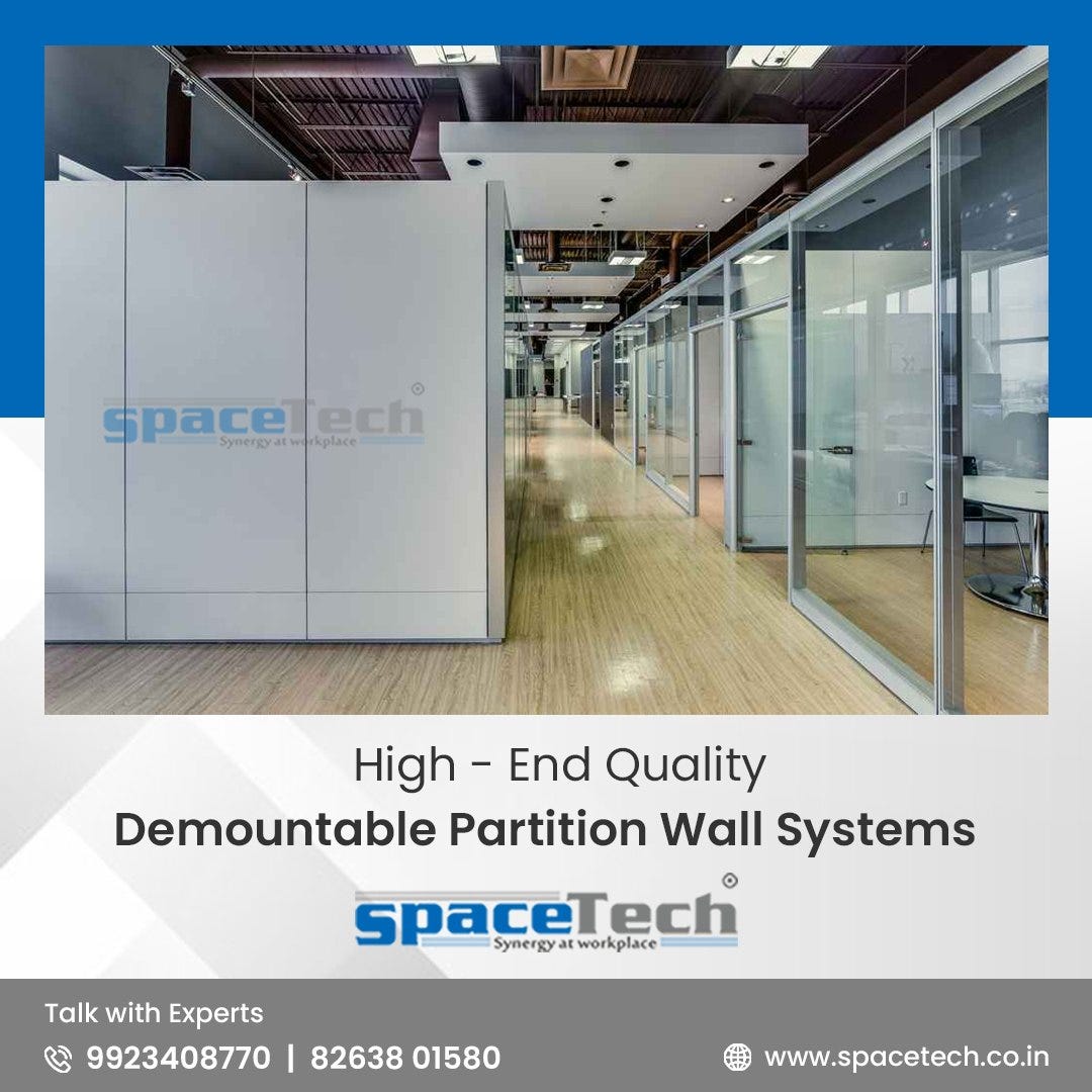 Modular Furniture Supplier PCMC — SpaceTech - SpaceTech Interior Systems Pvt. Ltd. - Medium