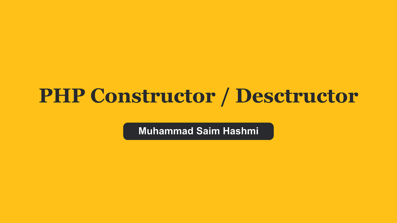 Understanding PHP Static Methods and How to Use Them Effectively | by Muhammad Saim Hashmi | Medium