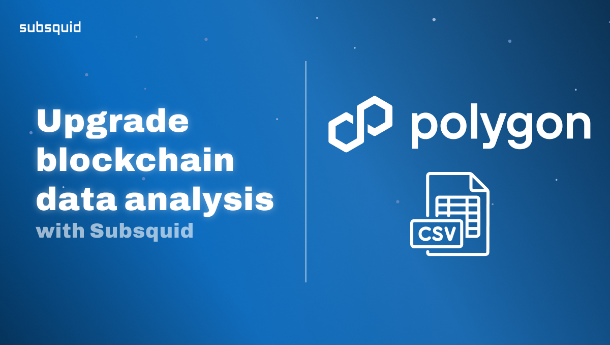 Building a blockchain data ingestion service (Part 1) | by Massimo Luraschi | SQD Blog | Medium