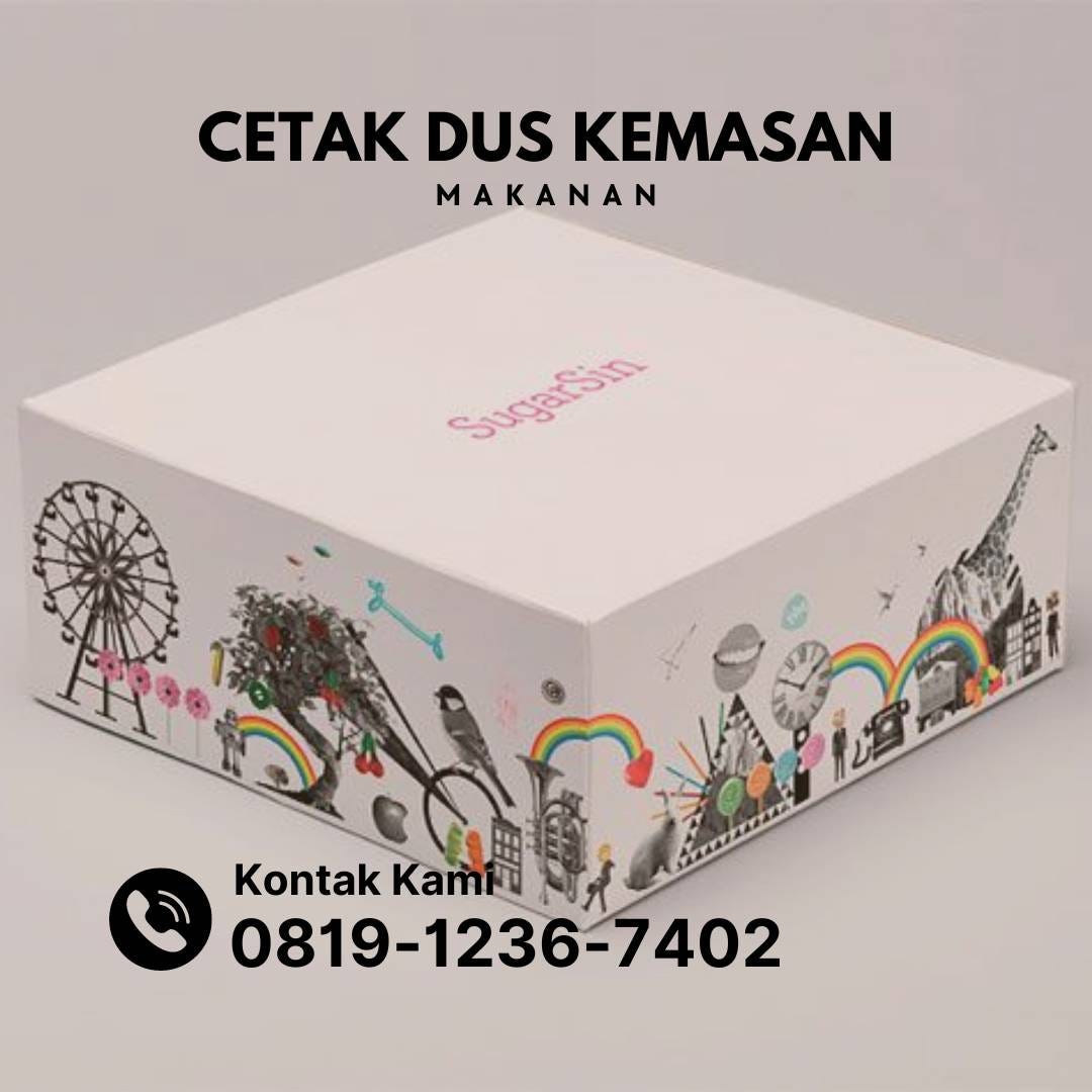TERJAMIN, Call 0819–1236–7402, Cetak Kemasan Box Makanan di Sragen ...