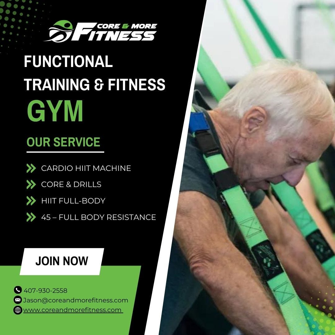 Functional Training: The Key to Optimal Wellness - Core and More ...