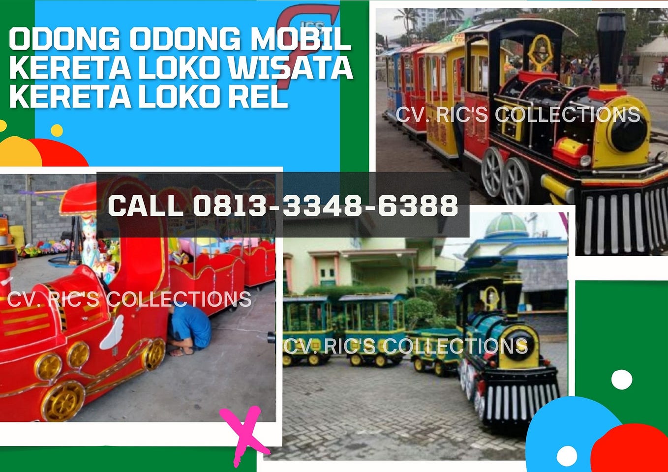 BISNIS BARU, Call 0813–3348–6388, Kereta Mobil CV. Ric’s Collections ...