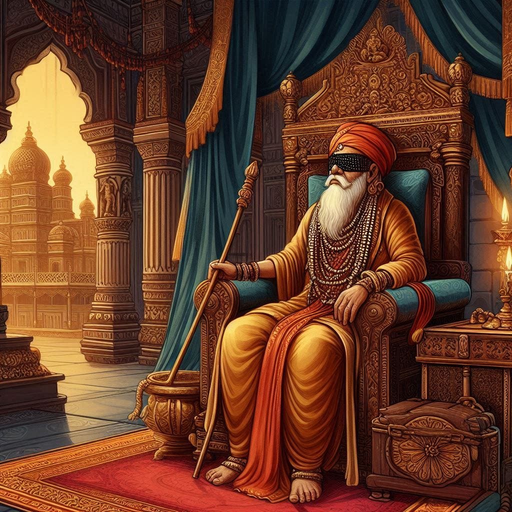 Duryodhana’s Enablers in Mahabharata — The Elders Tied to the Throne ...