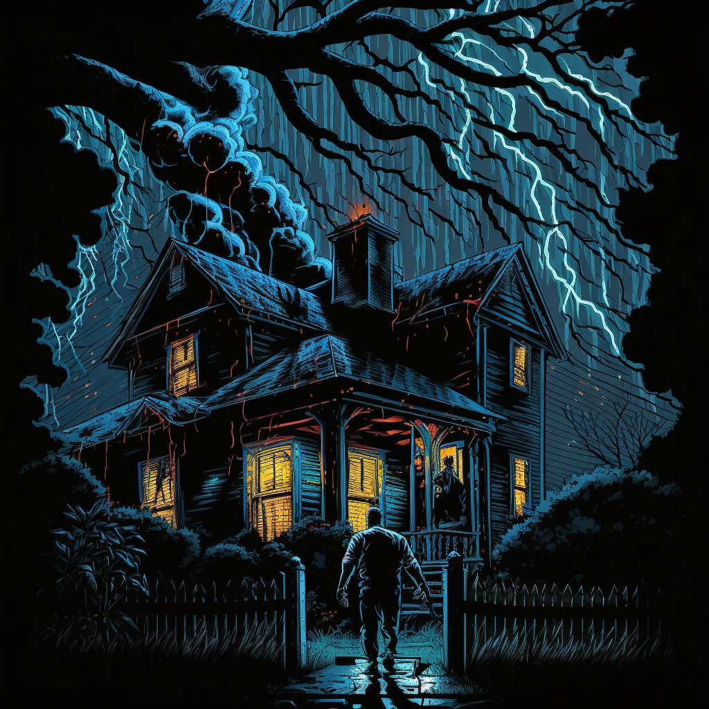 The Watcher. It was a dark and stormy night . . . We… | by AI Storytime ...