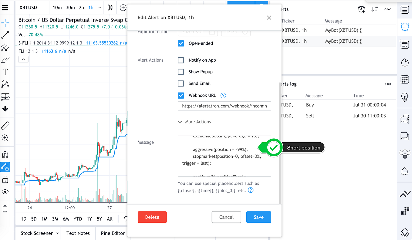 How to make a crypto trading bot using TradingView | Coinmonks