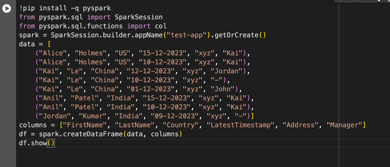 cache() method in Pyspark. Pyspark cache() method is used to cache… | by Jayakrishna Surampudi ...