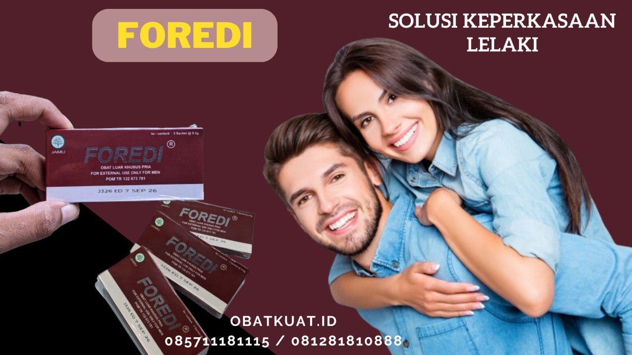 FOREDI GEL-SOLUSI KEJANTANAN PRIA - Sucipto Foredi - Medium