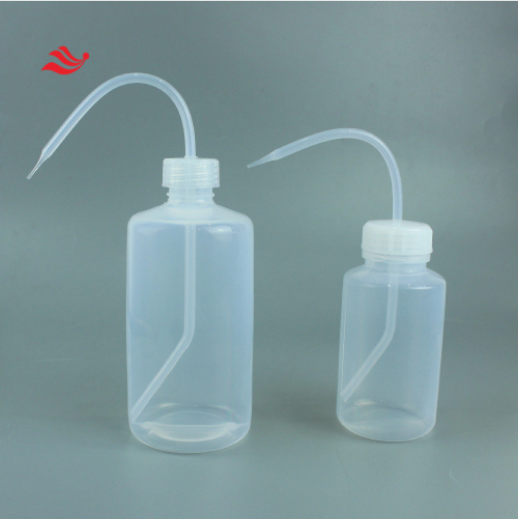 GL32 narrow mouth gas washing bottle 250ml PFA small mouth gas cleaning bottle imported ...