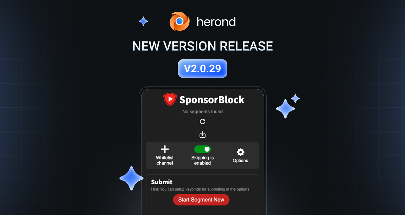 Herond Browser V2.0.28: Better adblock, vertical tabs, and more | by ...