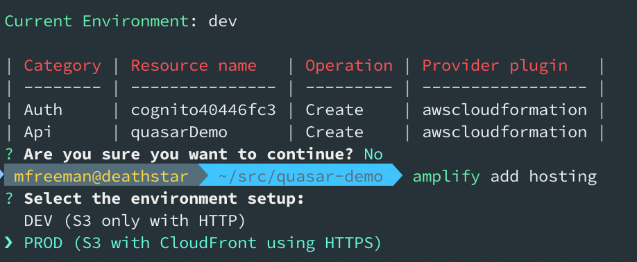 Creating A Quasar Framework Application With Aws Amplify Services Part 1 4 By Michael