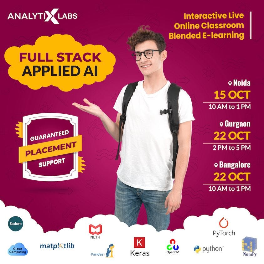 Full Stack Applied AI Course - Sunil Ahuja - Medium