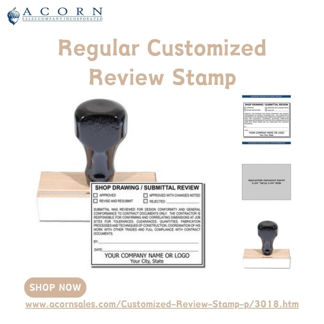 Local Date Stamp | Acorn Sales - Acorn Sales - Medium
