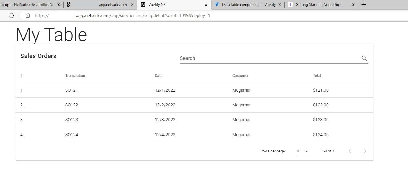 How to Vuetify your Suitelet on Netsuite. Part 1 | by Vladimir Aca | Medium