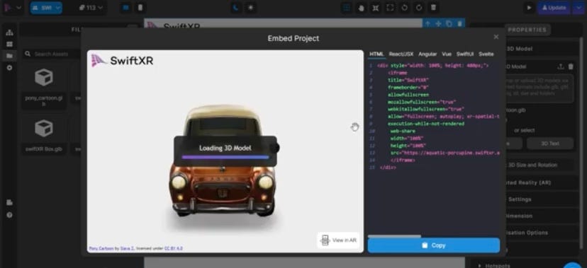 Creating Awesome 3D Model Images and GIFs for Your Canva Designs with SwiftXR | by SwiftXR | Medium