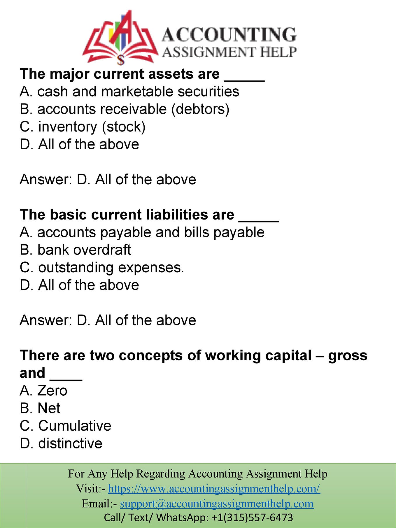 Accounting Assignment Help - Stella Brown - Medium