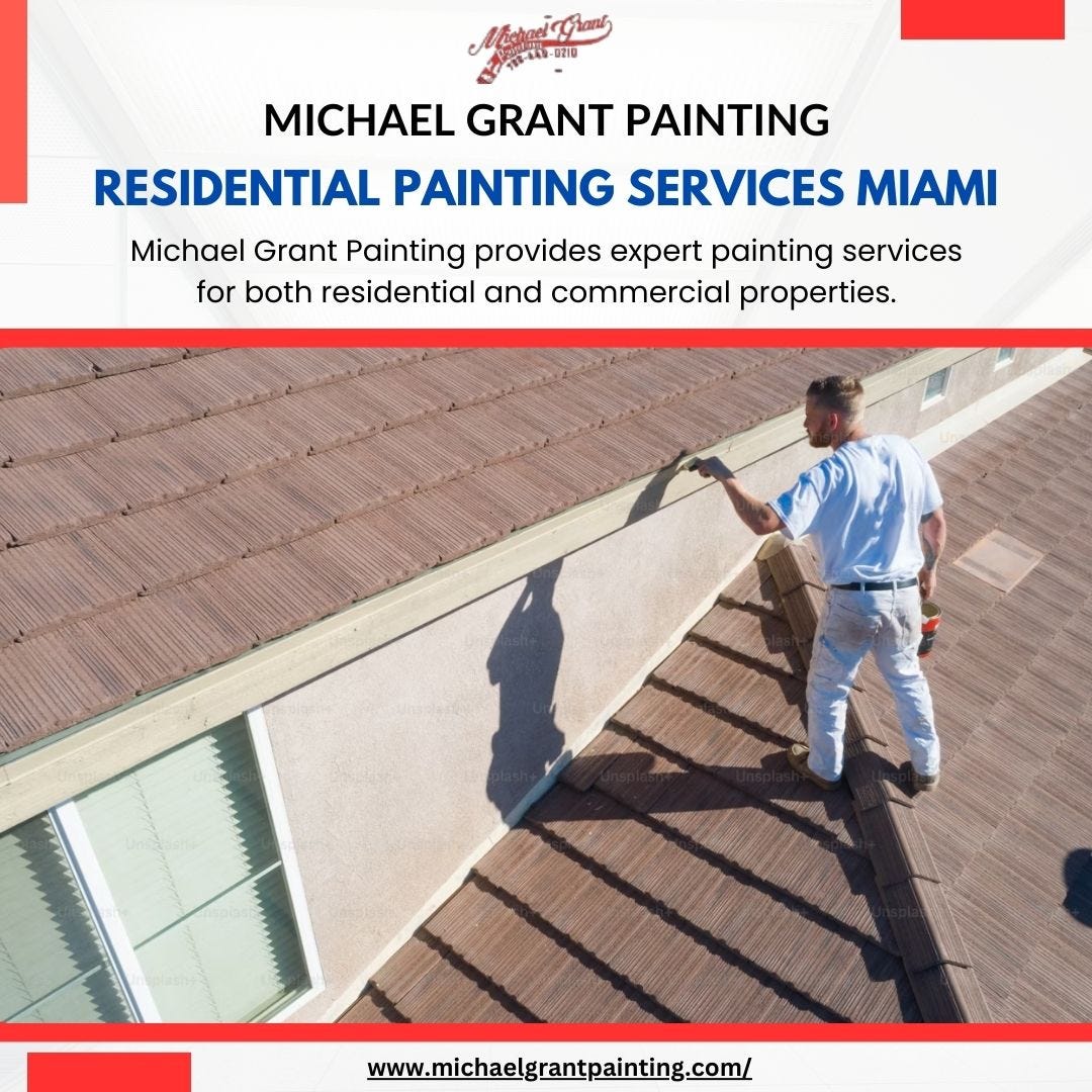 Enhance Your Curb Appeal: Exterior Painting Miami - Michael Grant ...