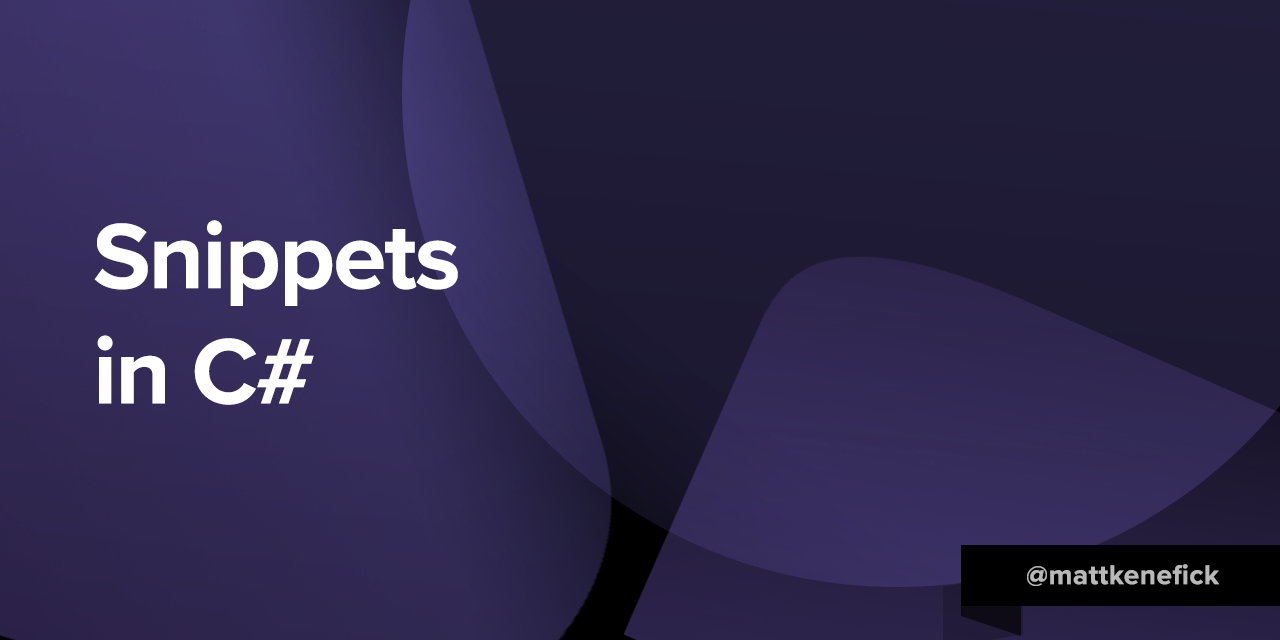 Snippets in C#: Shorthand Switch Statements - Matt Kenefick - Medium