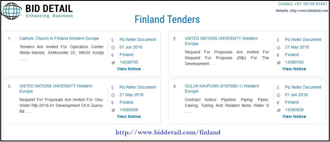 5 Essential Sections of a Tender Document | by Bid Detail | Medium