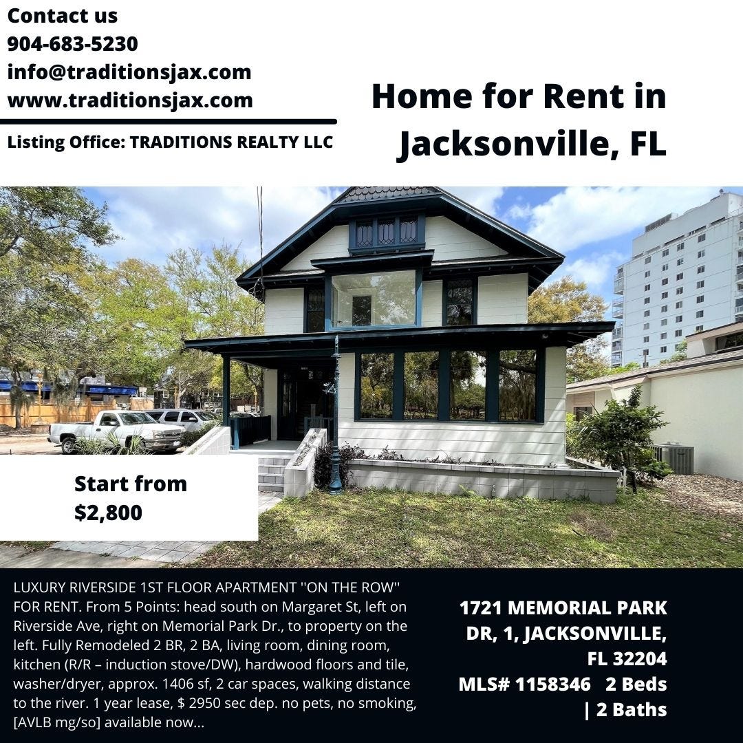 Homes For Sale Avondale Jacksonville FL - Traditions Realty LLC - Medium