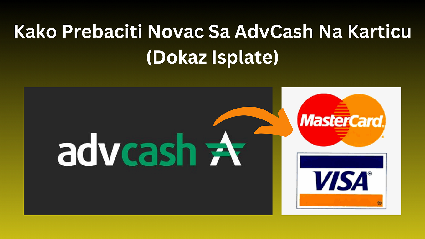 Kako Prebaciti Novac Sa AdvCash Na Binance — Uputstvo - Sasa And Gaga - Medium