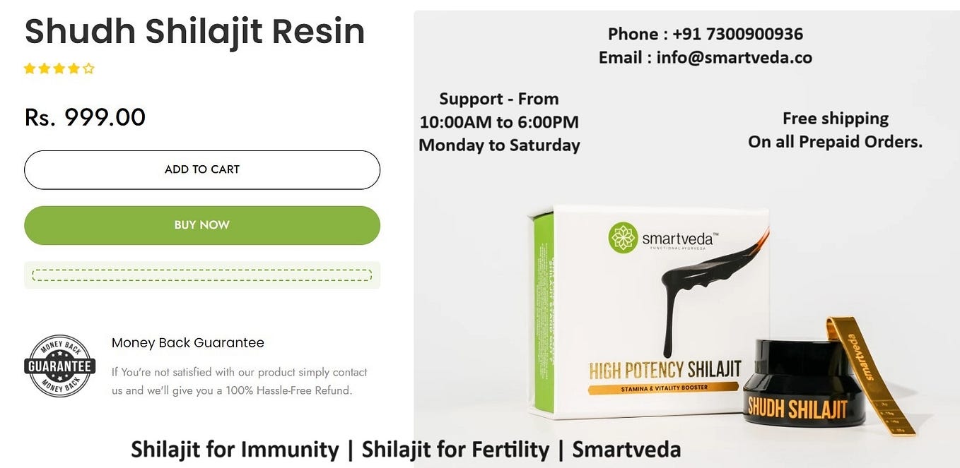 Best Shilajit Resin | Ayurvedic Solution to Boost Stamina and Energy ...