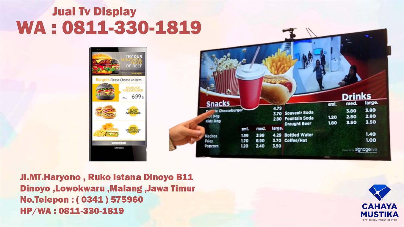 TELP 0811–330–1819, Jual Outdoor Digital Signage Displays Jakarta | by ...
