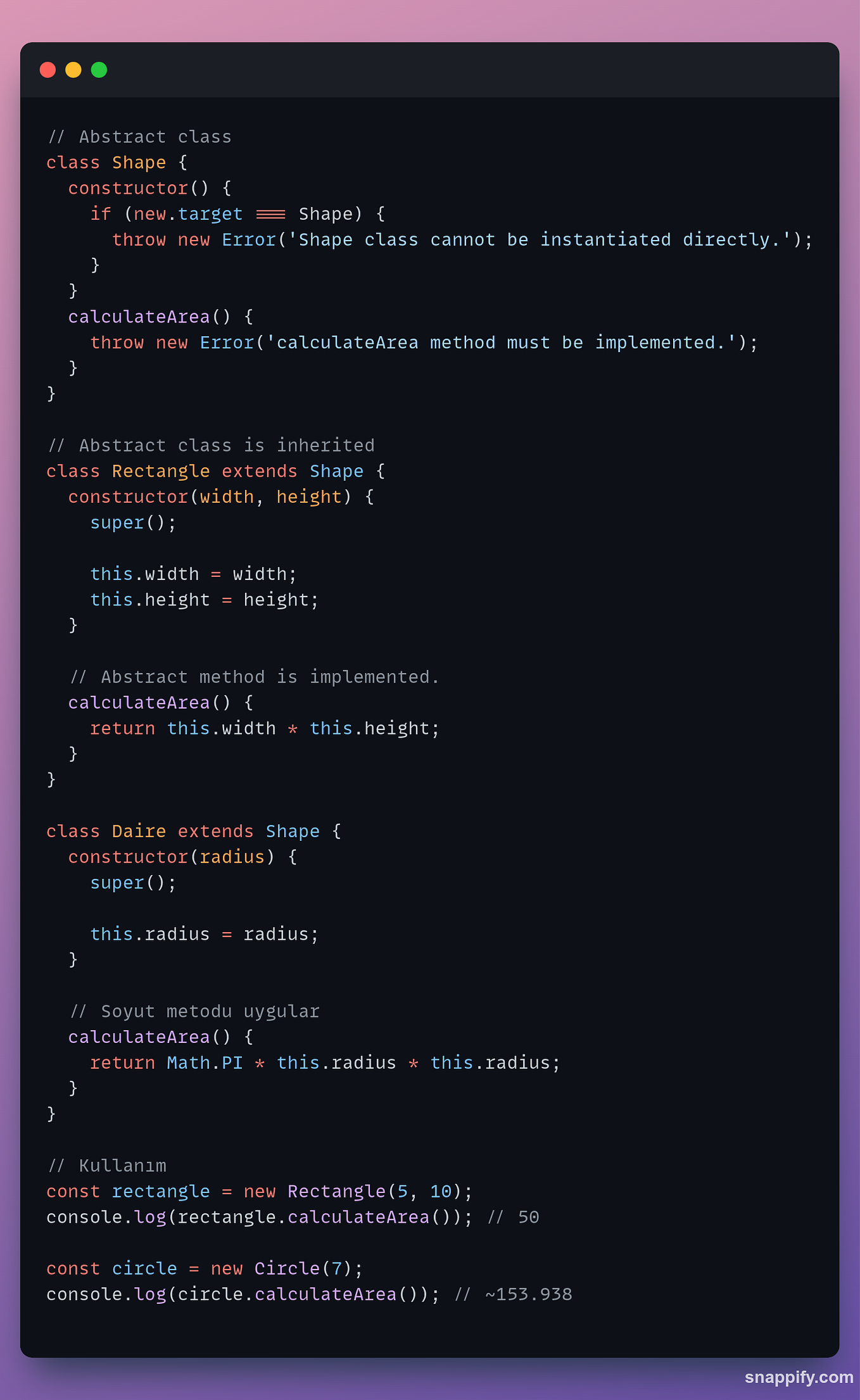 OOP | Abstraction (Soyutlama). Abstraction Nedir? | by Gamze Ozavci | Medium