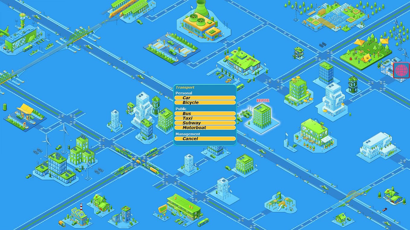 Visual novel games Tricky Gang: World Map | by Gkcelectrosoft | Medium