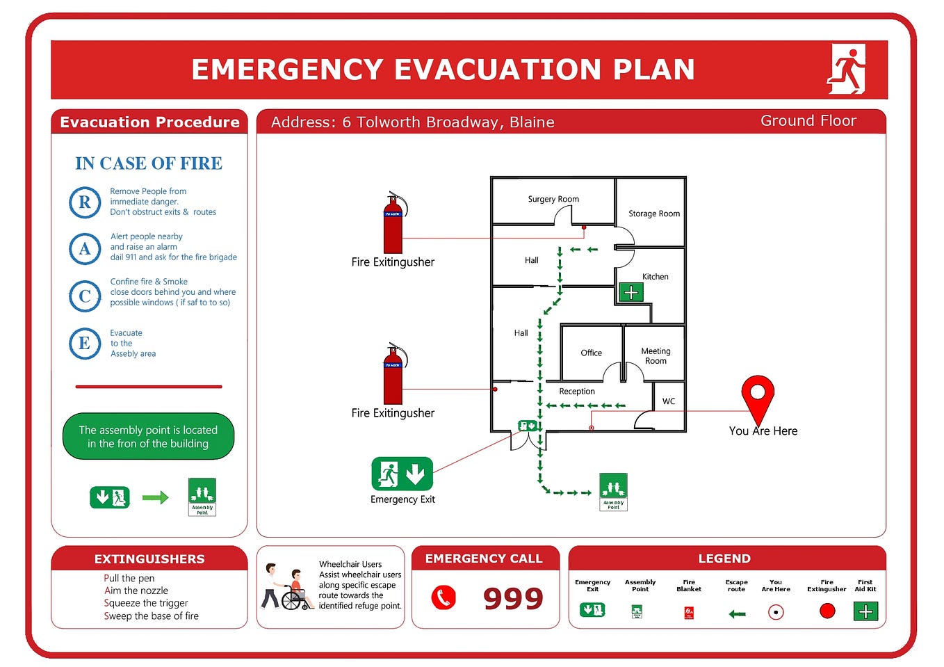 Understanding NF X 08–070 Standard and Emergency Evacuation Plans | by Fire Evacuation plan ...