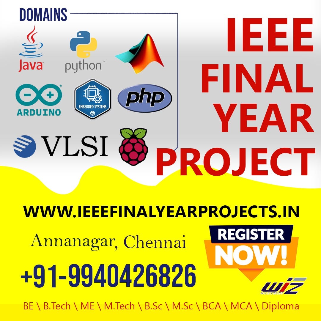 Final Year Project Center in Chennai - WIZTECH AUTOMATIONS - Medium