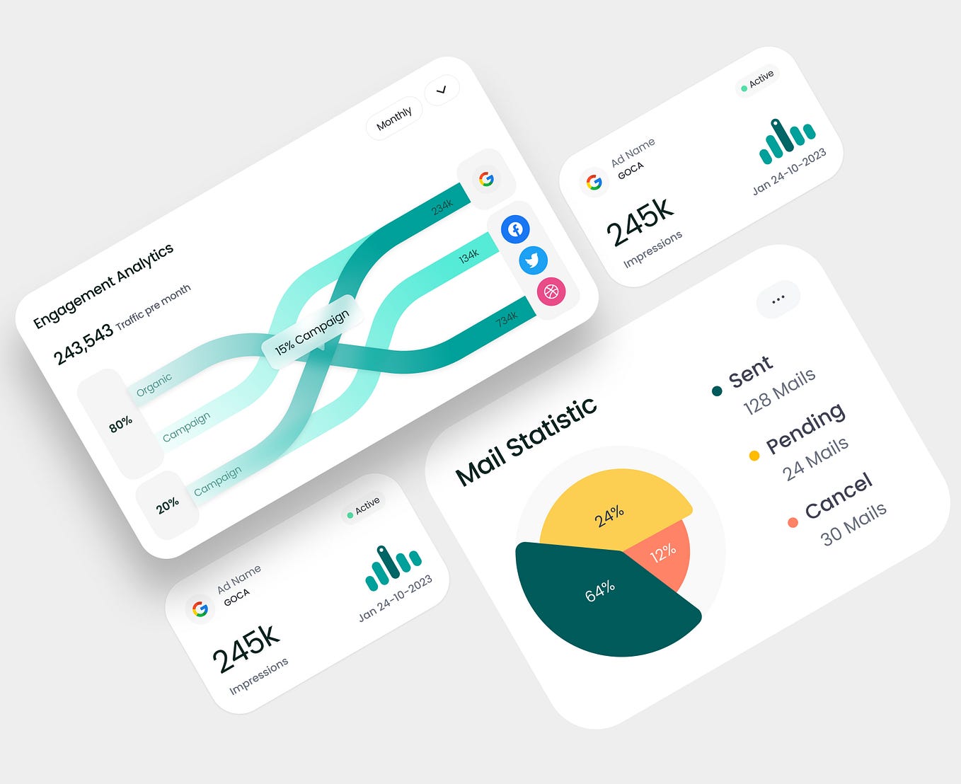 Social App UI Design. As a designer, I am always looking for… | by ...