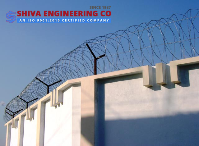 Benefits of installing Electrified Concertina Wire in house | by Shiva Engineering Co. | Medium