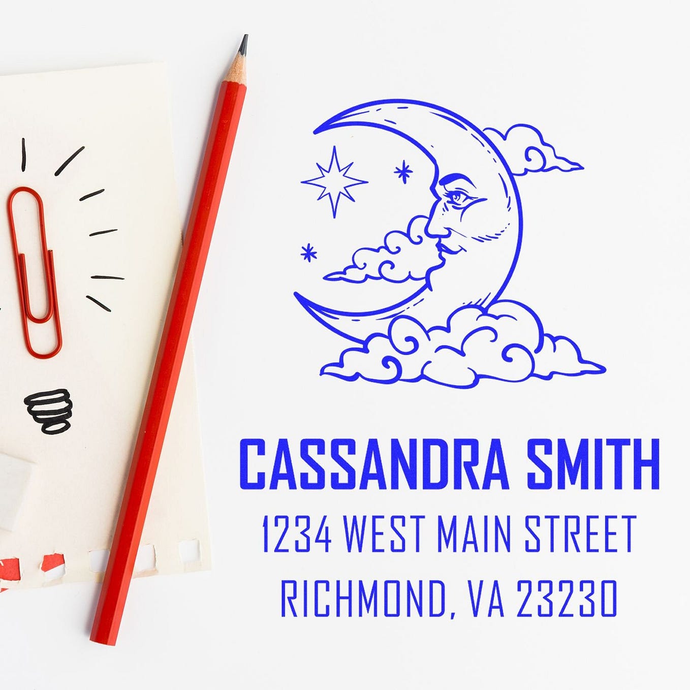 The Benefits of a Rubber Address Stamp - Acorn Stamps - Medium