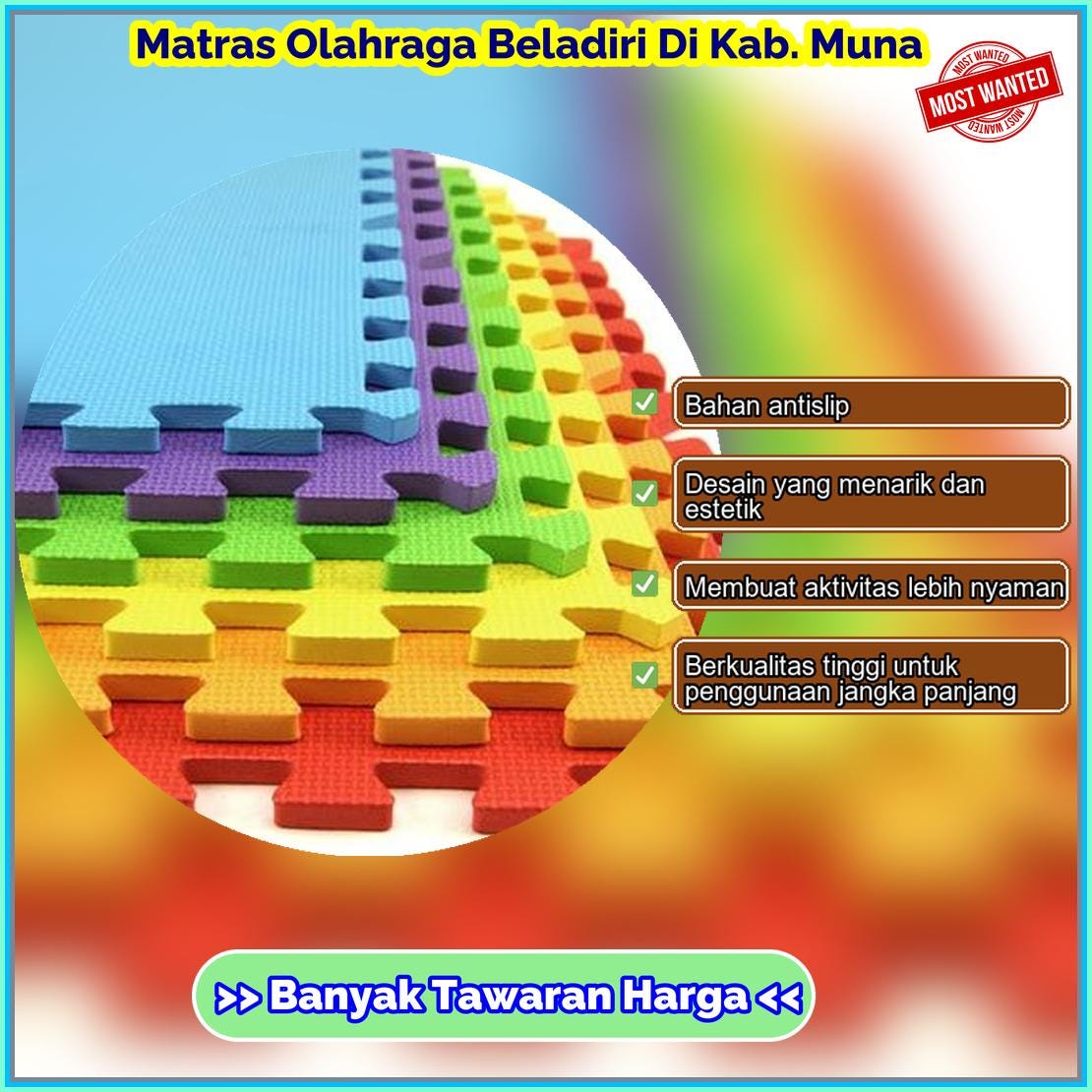Matras Olahraga Karate Di Papua Selatan - Matras Gulat - Medium