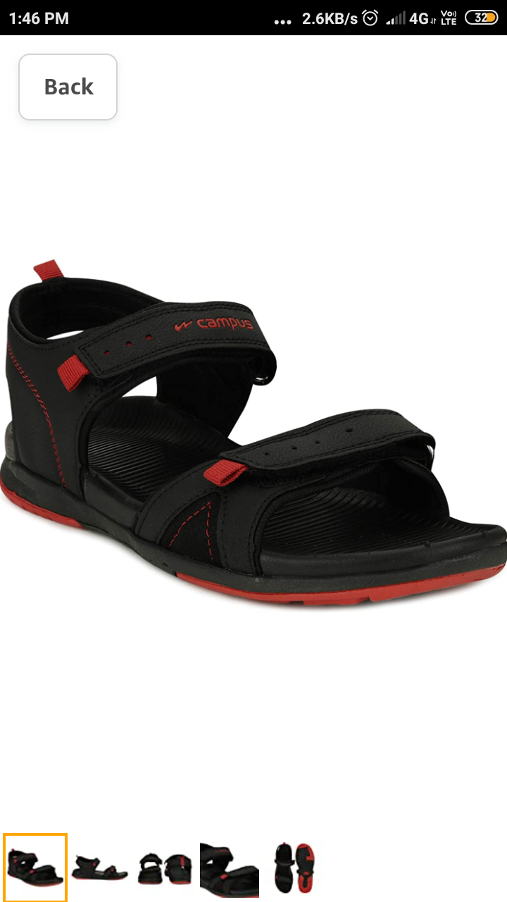 Campus Men's Sd-058 Outdoor Sandals - Tanmay Vijay Patil - Medium