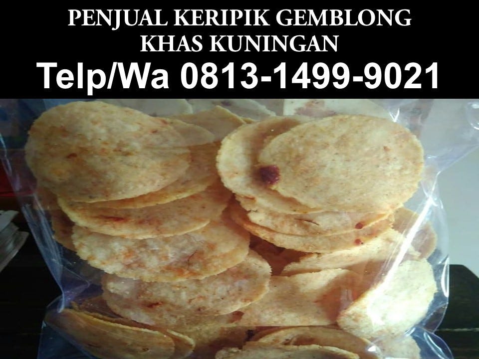 RENYAH, WA +62 813–1499–9021, Gemblong Khas Kuningan | by Jual Gemblong ...