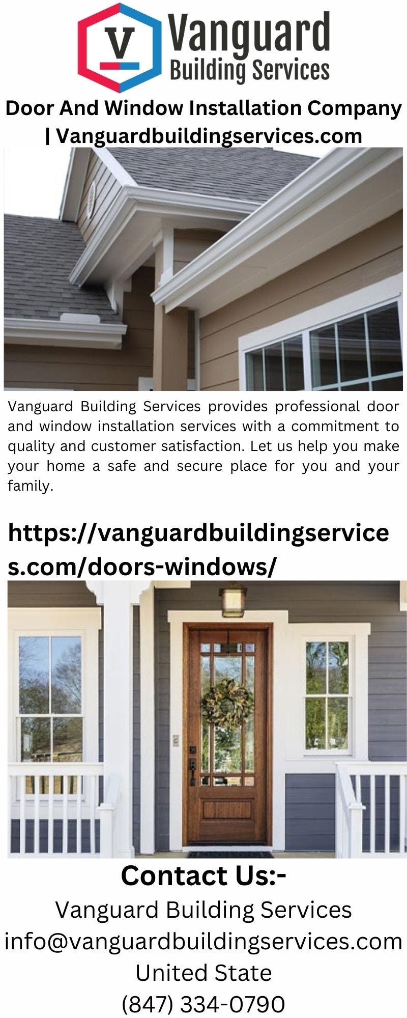 Exterior Home Installation Company | Vanguardbuildingservices.com ...