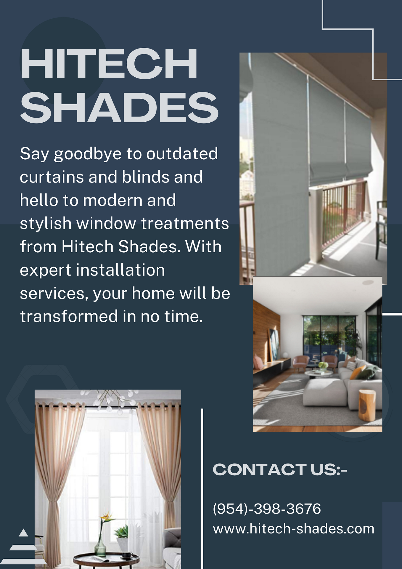Discover the Benefits of Hitech Shades’ Top-of-the-Line Roller Shades and Blinds - Hitechshades ...