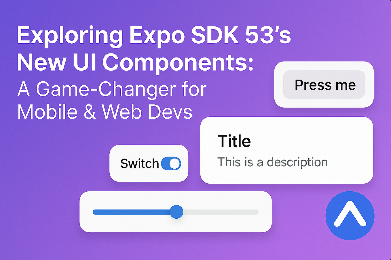 Introducing Expo SDK 53 — What’s New & Why It Matters | by Muhammad Kashan Haider | Medium