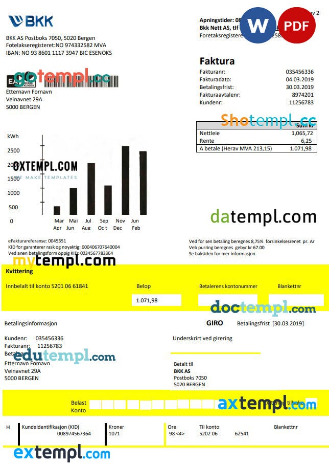 PAKISTAN QUBEE utility bill Word and PDF template | by Shotempl | Medium