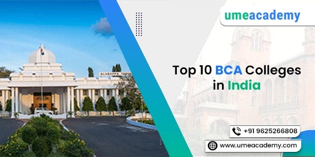 Top 10 BCA Colleges in India. A successful career in any field, but… | by Ankulsinghpal | Jun ...