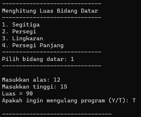 Quiz Nested Loop - Aria Octavian Hamza - Medium